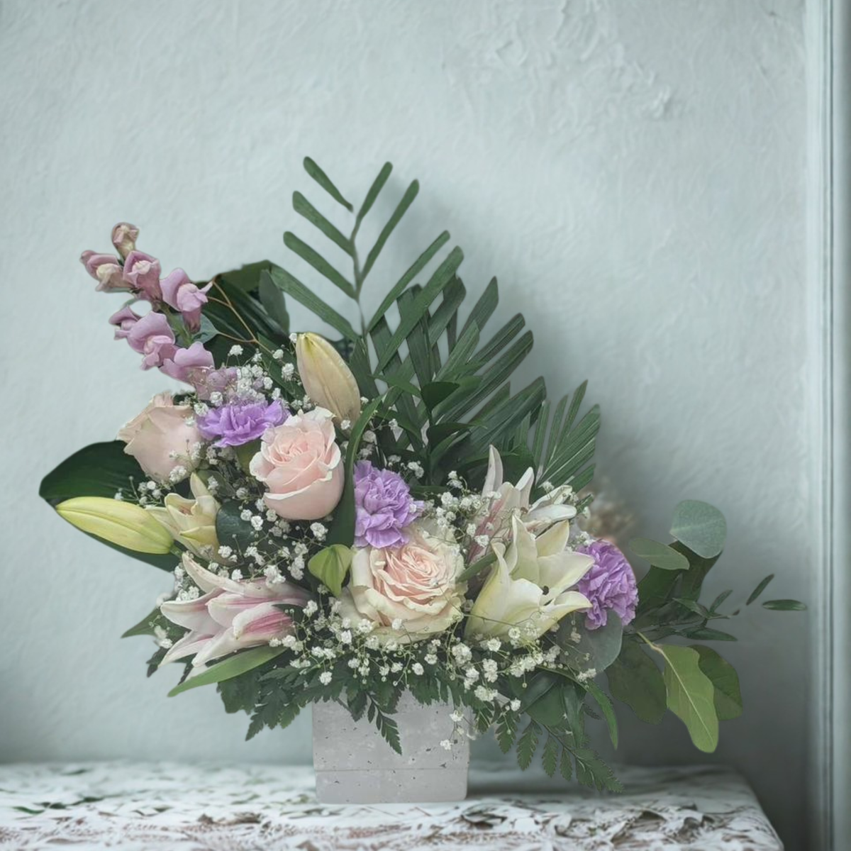 Soft Pastel Serenity – Marigold Flowers